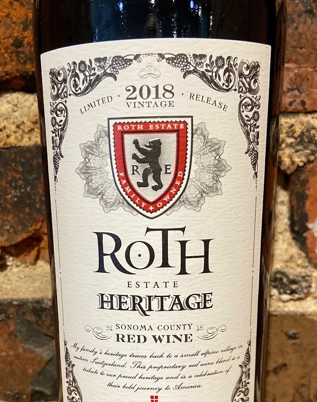 Roth Heritage Red 21 gl | Grapevine Wines